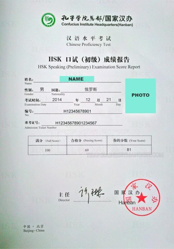 Chứng chỉ HSKK là gì? chứng chỉ HSK có bao nhiêu cấp độ?